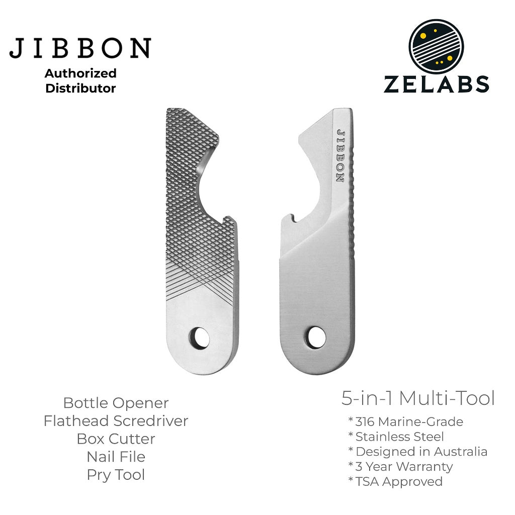Jibbon Multifunctional EDC Keychain Multitool - 5-in-1 Key Organizer T ...